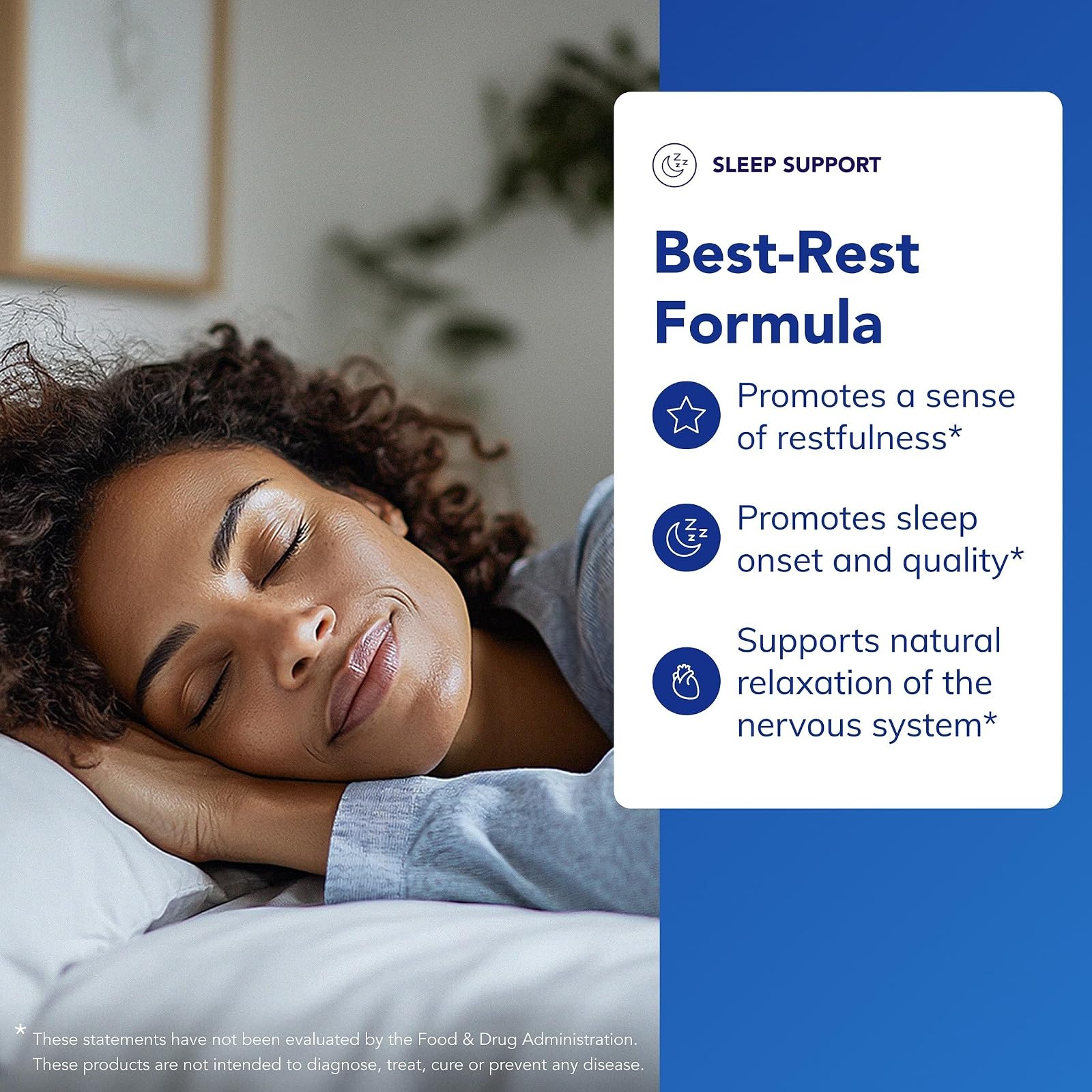 Natural sleep aid with 120 capsules