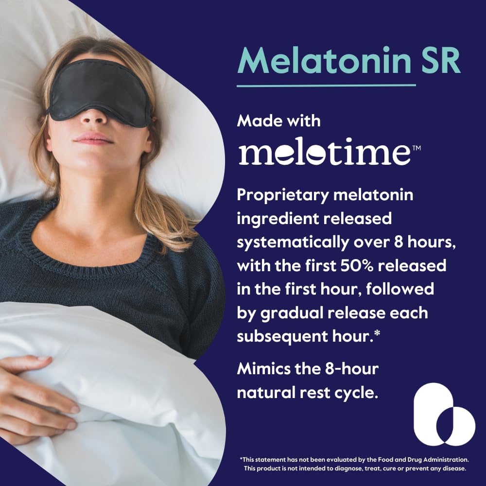 Natural sleep aid with 3 mg melatonin
