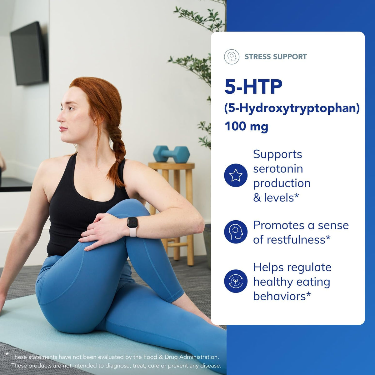 Natural sleep aid with 5-HTP capsules