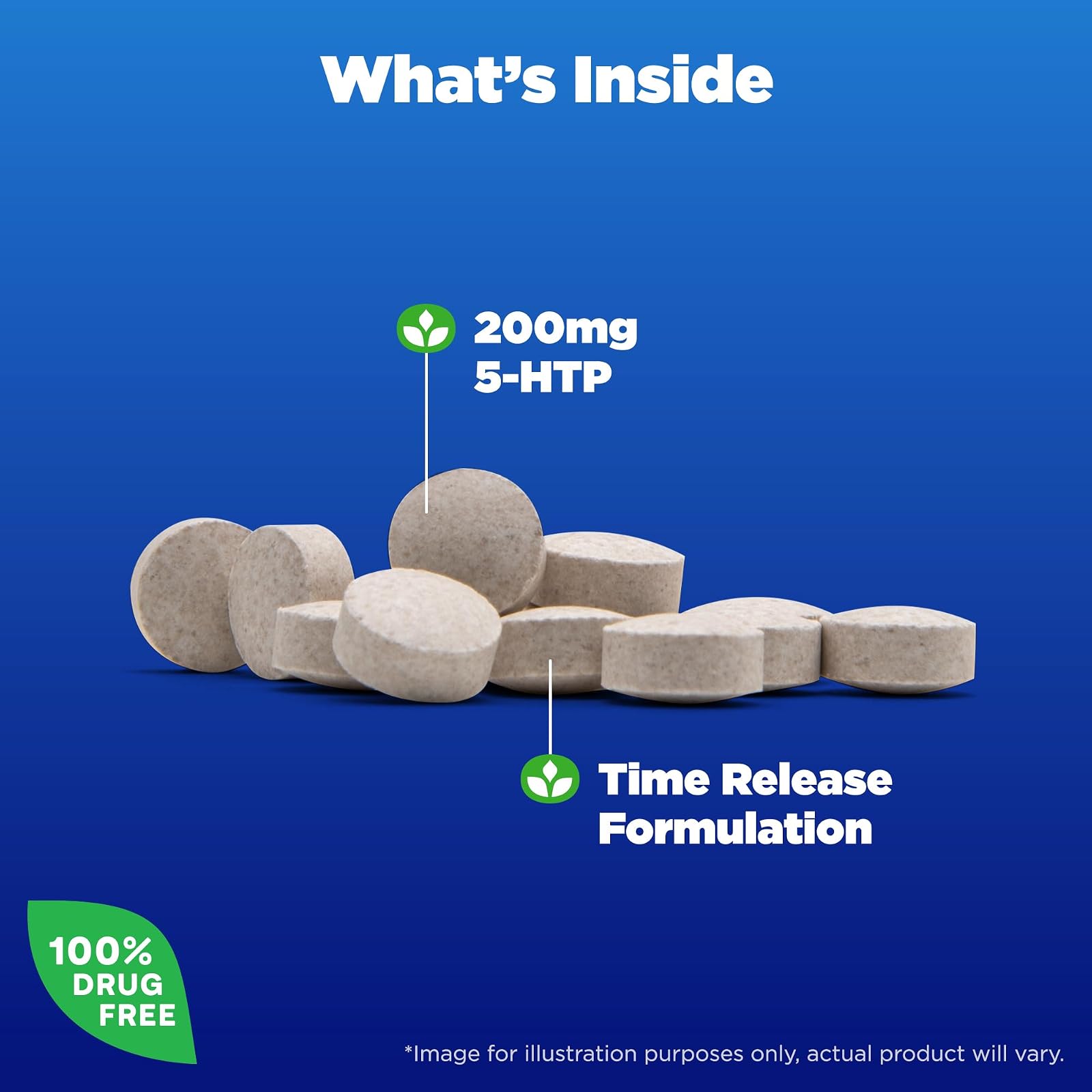 Natural sleep aid with 5-HTP