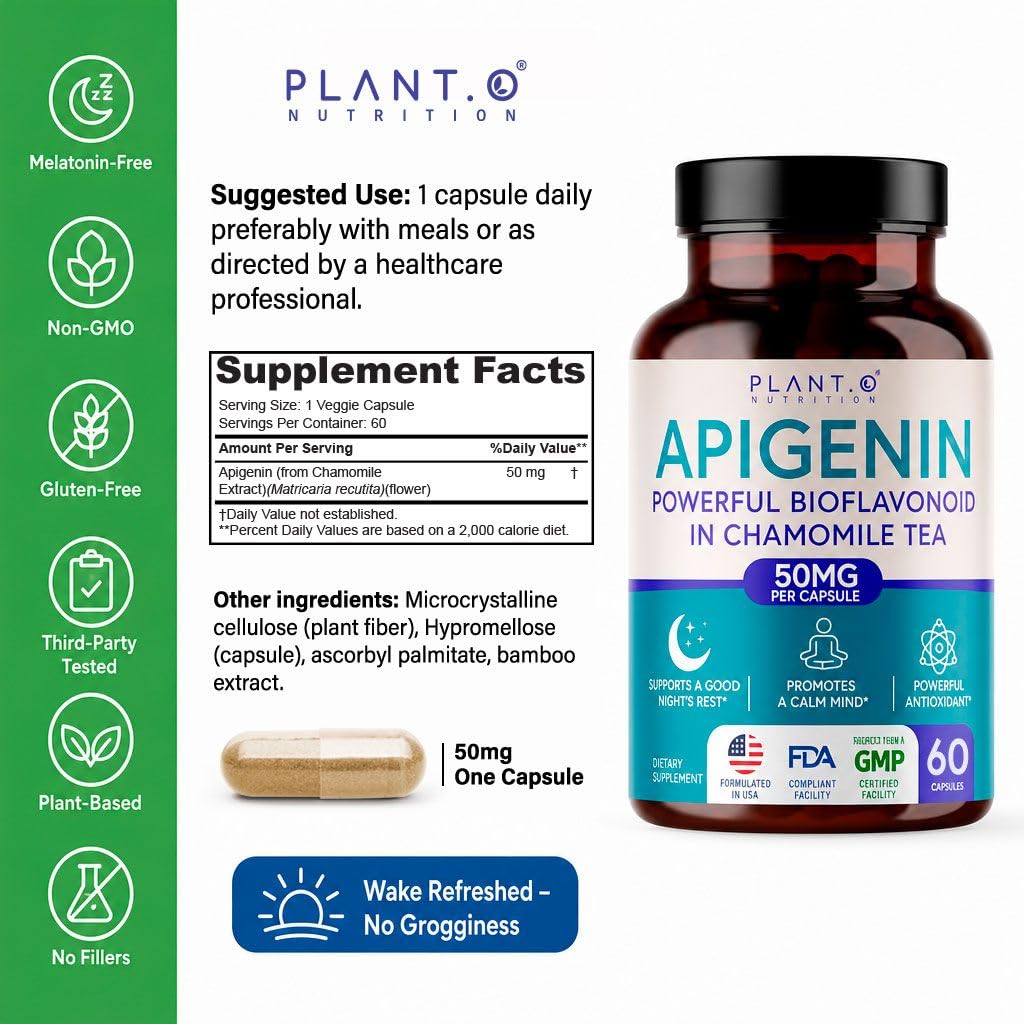 natural sleep aid with Apigenin