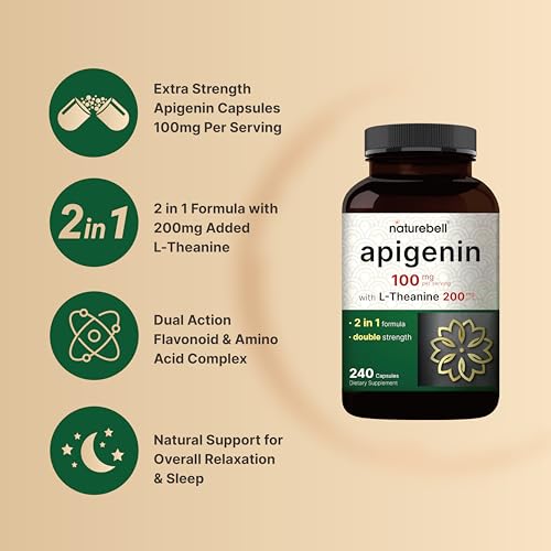 Natural sleep aid with Apigenin