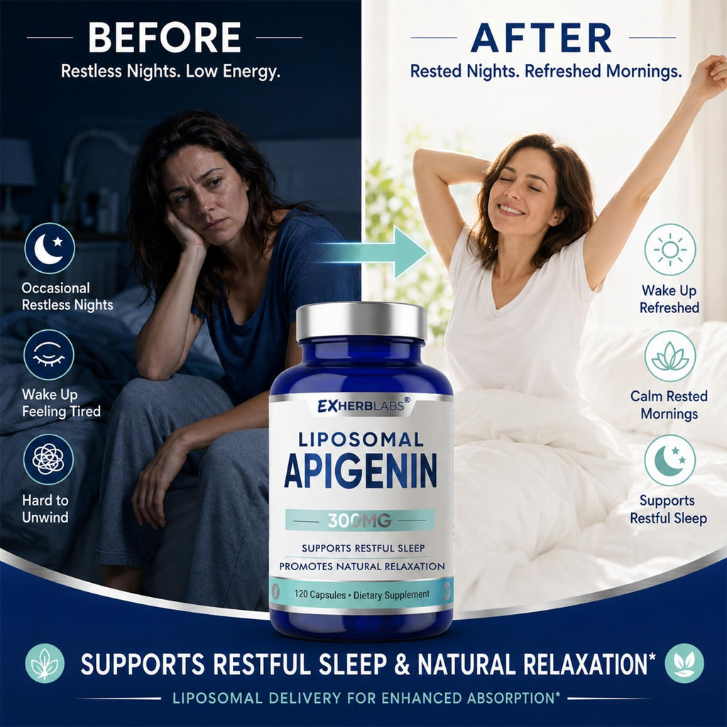 Natural sleep aid with Apigenin
