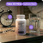Natural sleep aid with Balancebreens melatonin