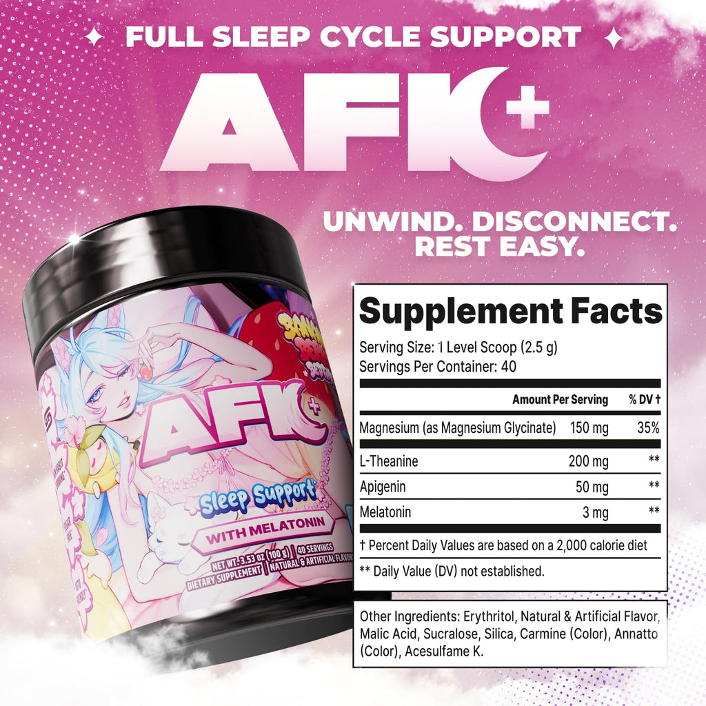 Natural sleep aid with Bananaberry flavour