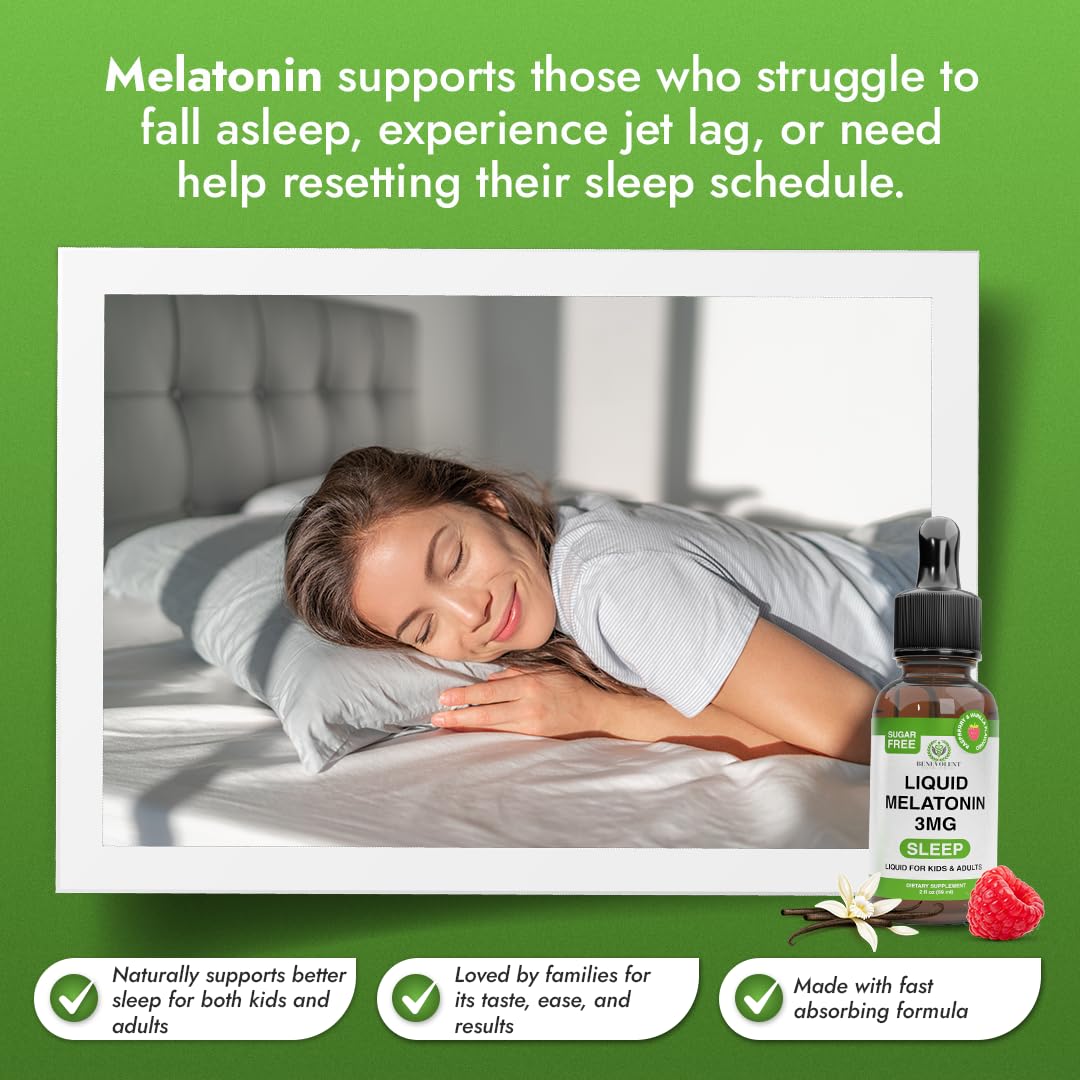 Natural sleep aid with Benevolent melatonin