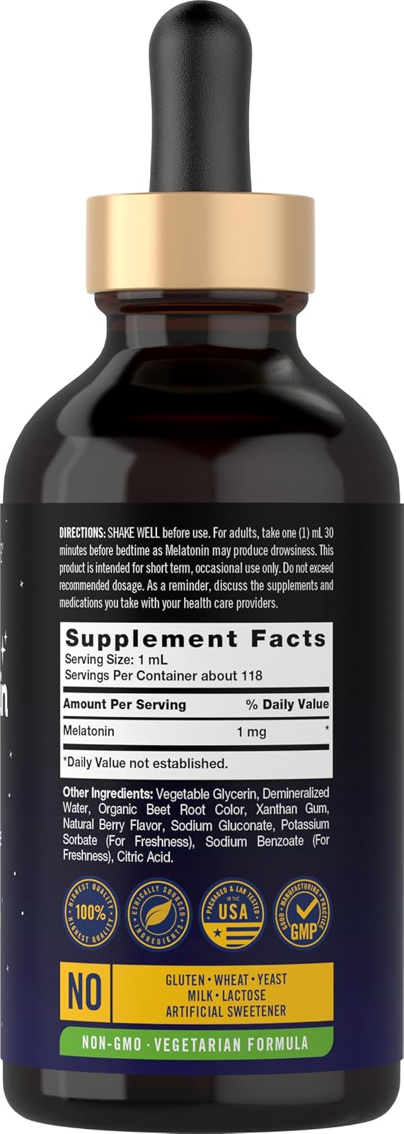 Natural sleep aid with Carlyle melatonin