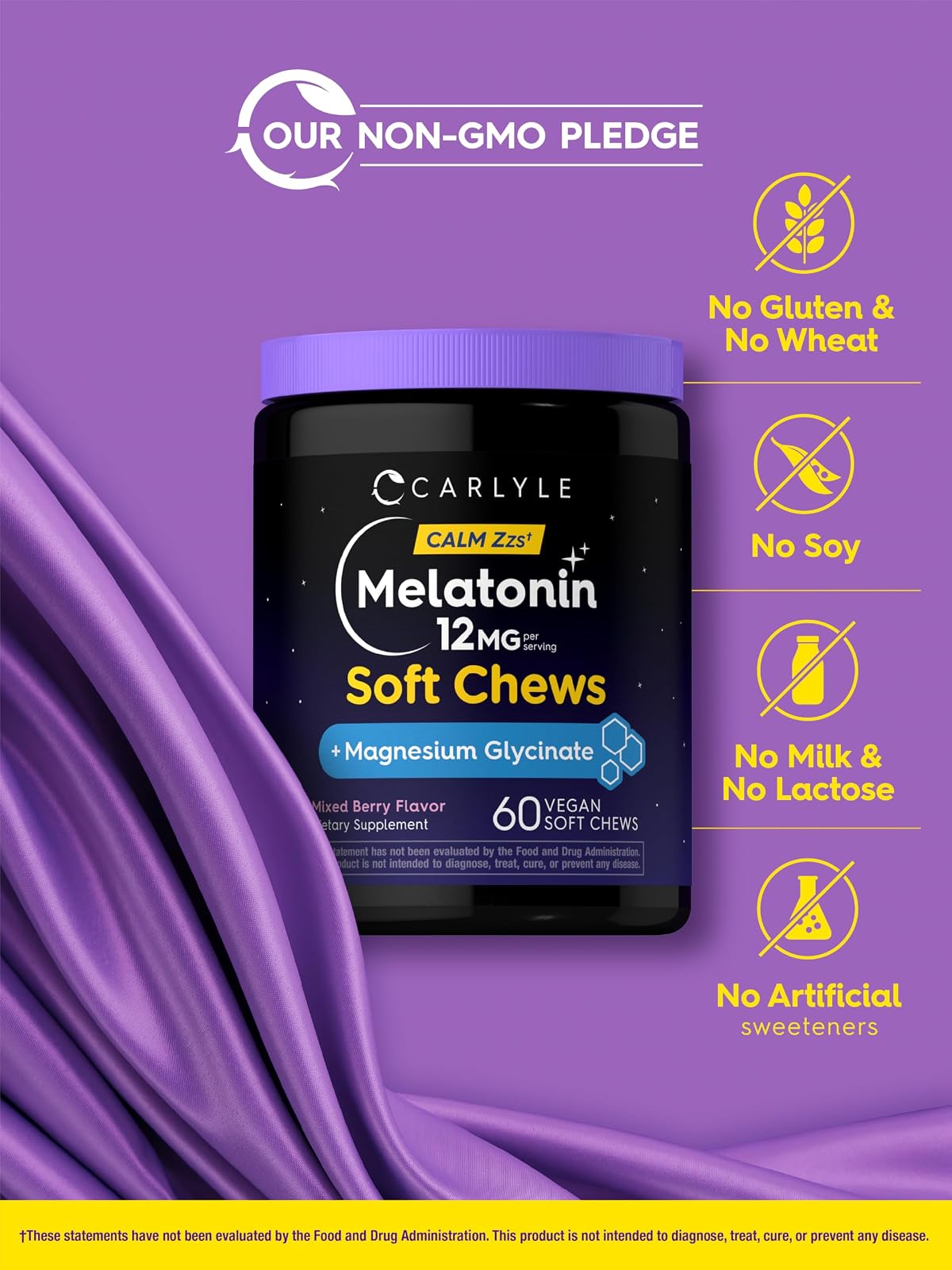 Natural sleep aid with Carlyle soft chews