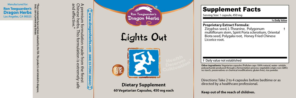 natural sleep aid with Dragon Herbs