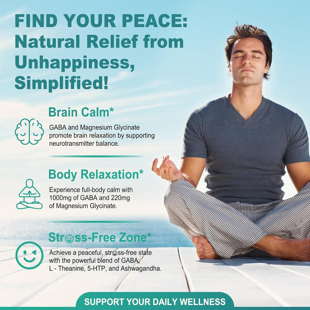 Natural sleep aid with GABA