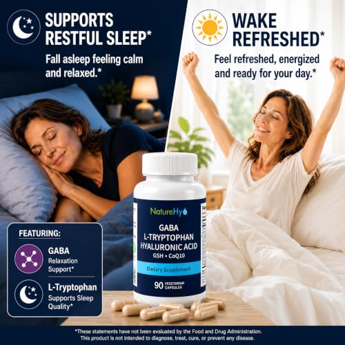 Natural sleep aid with GABA