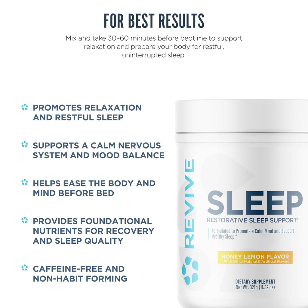 natural sleep aid with honey lemon