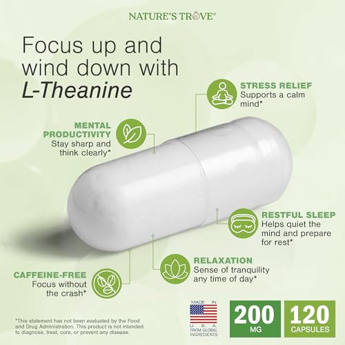 Natural sleep aid with L-Theanine