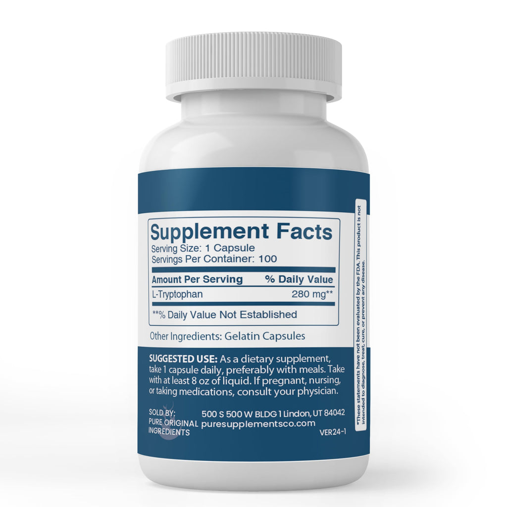 natural sleep aid with L-Tryptophan