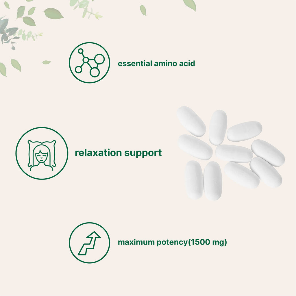 Natural sleep aid with L-Tryptophan