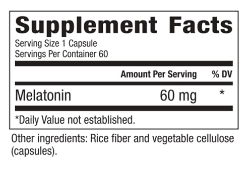 Natural sleep aid with Melatonin