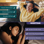 Natural sleep aid with melatonin