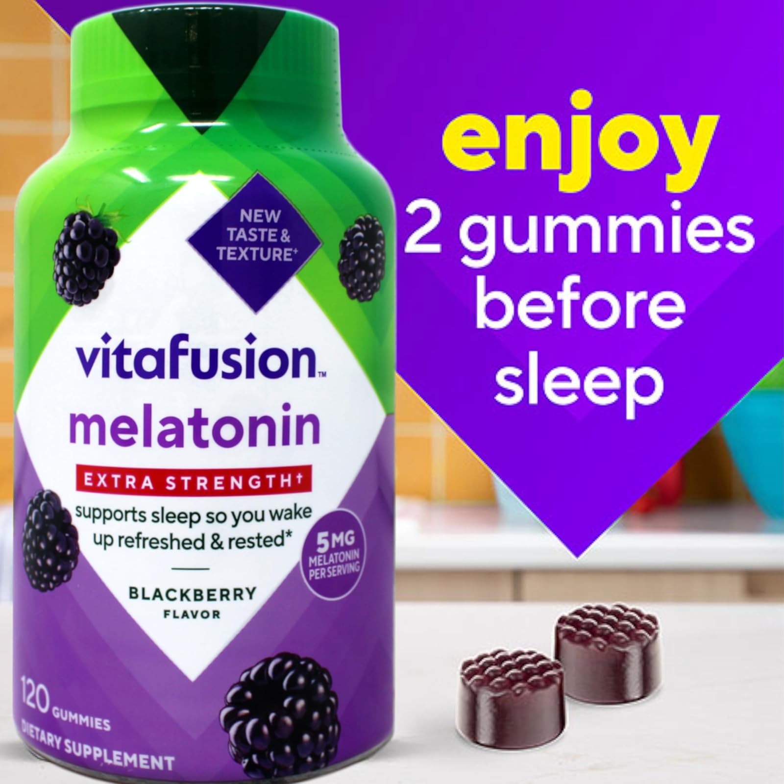 Natural sleep aid with Melatonin