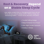 Natural sleep aid with melatonin