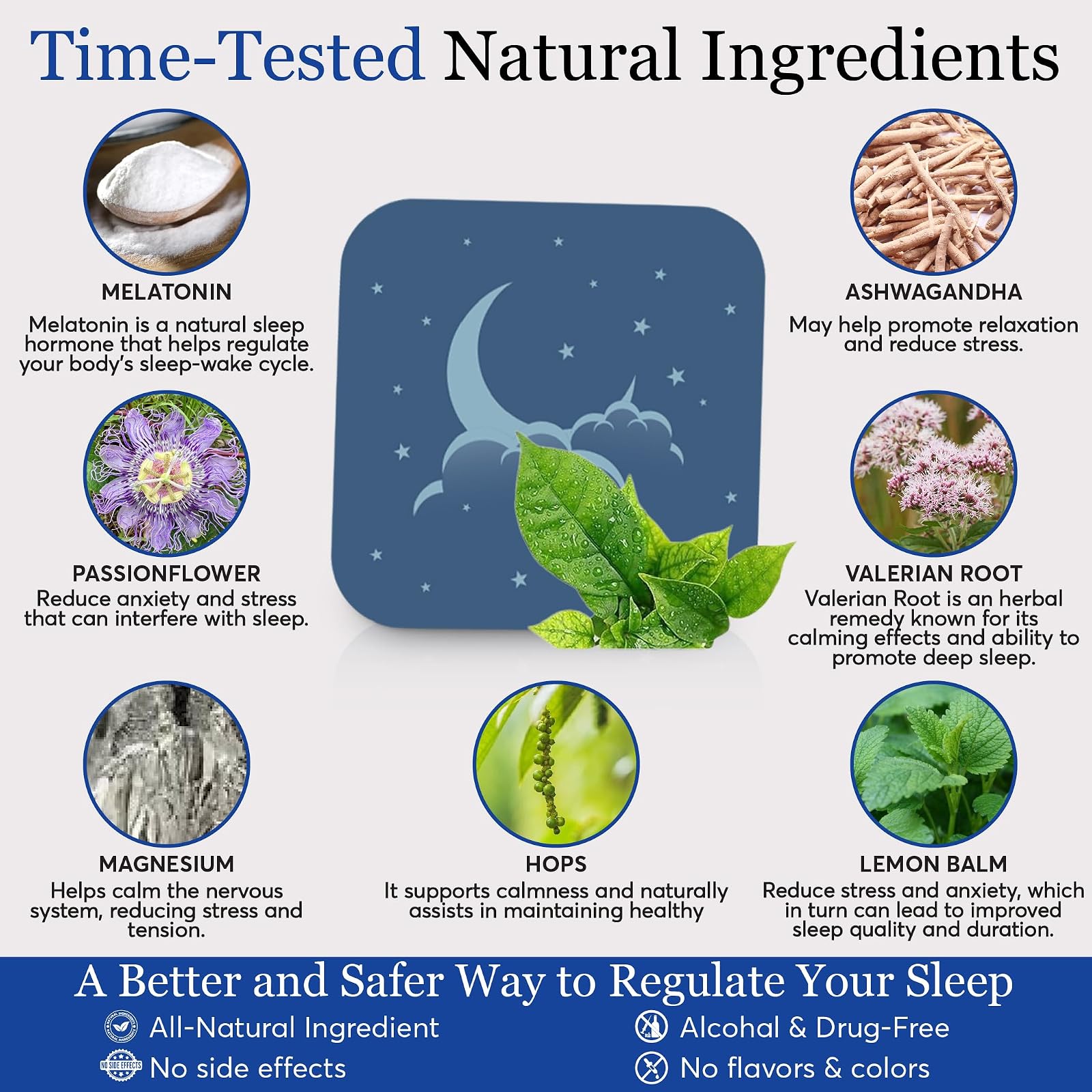 natural sleep aid with melatonin