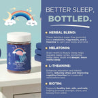 Natural sleep aid with melatonin