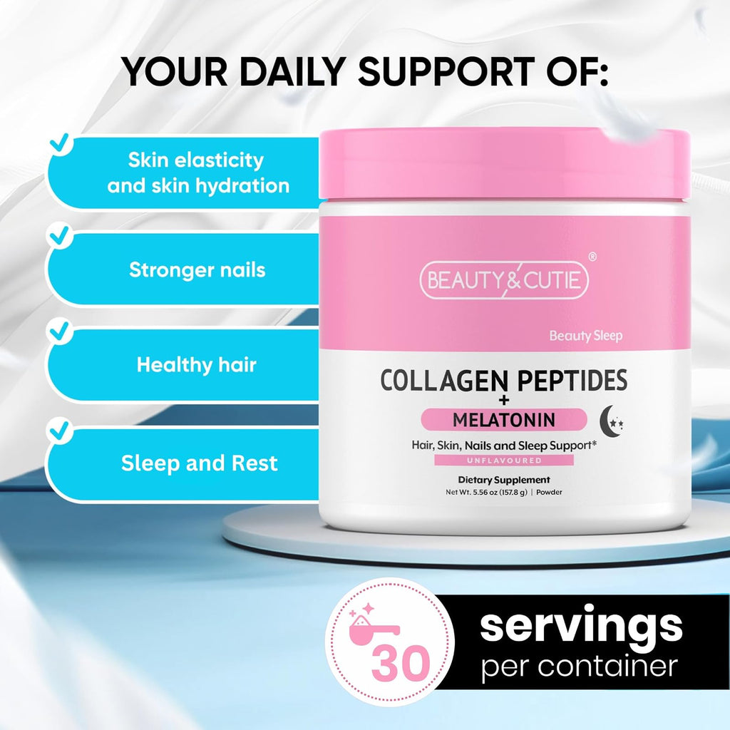 Natural sleep aid with melatonin