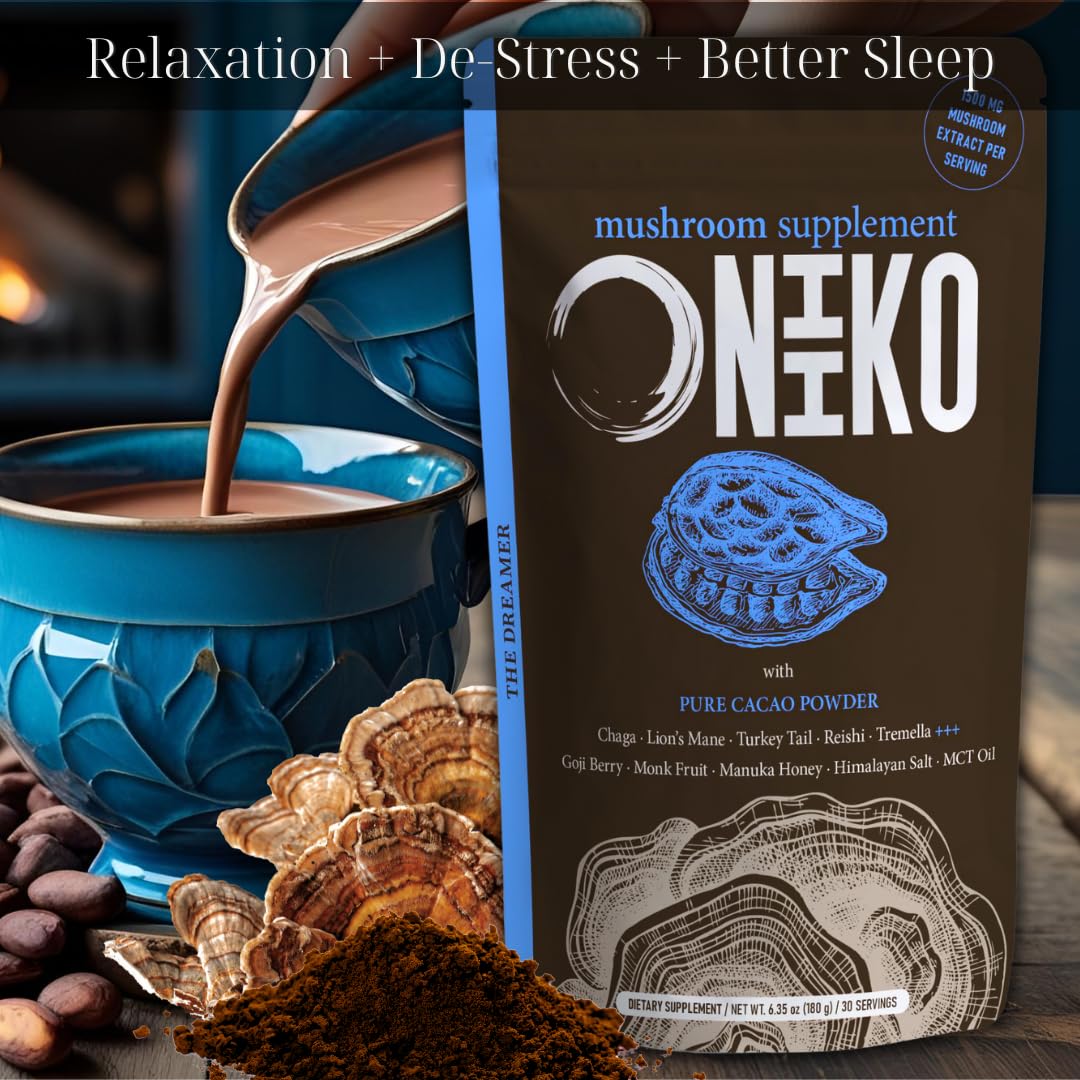 natural sleep aid with mushrooms