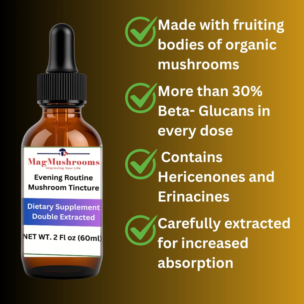 natural sleep aid with mushrooms