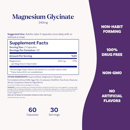 Natural sleep aid with Natrol magnesium