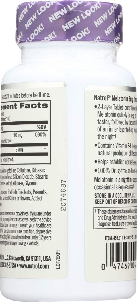 natural sleep aid with natrol melatonin