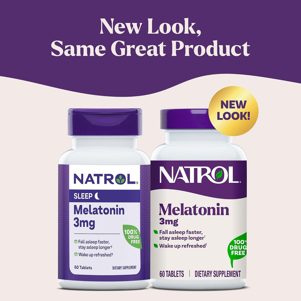 Natural sleep aid with Natrol Melatonin