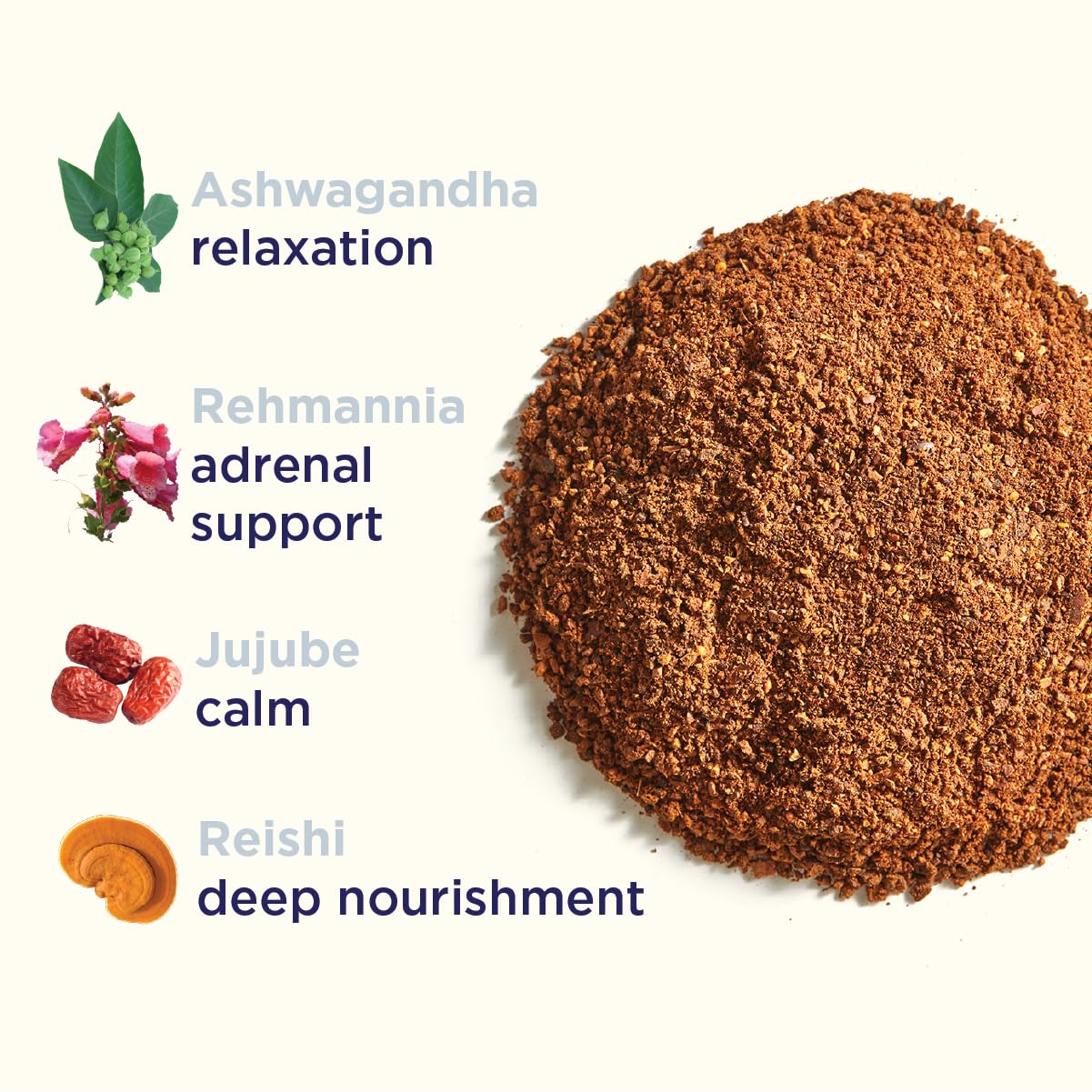 natural sleep aid with reishi mushroom