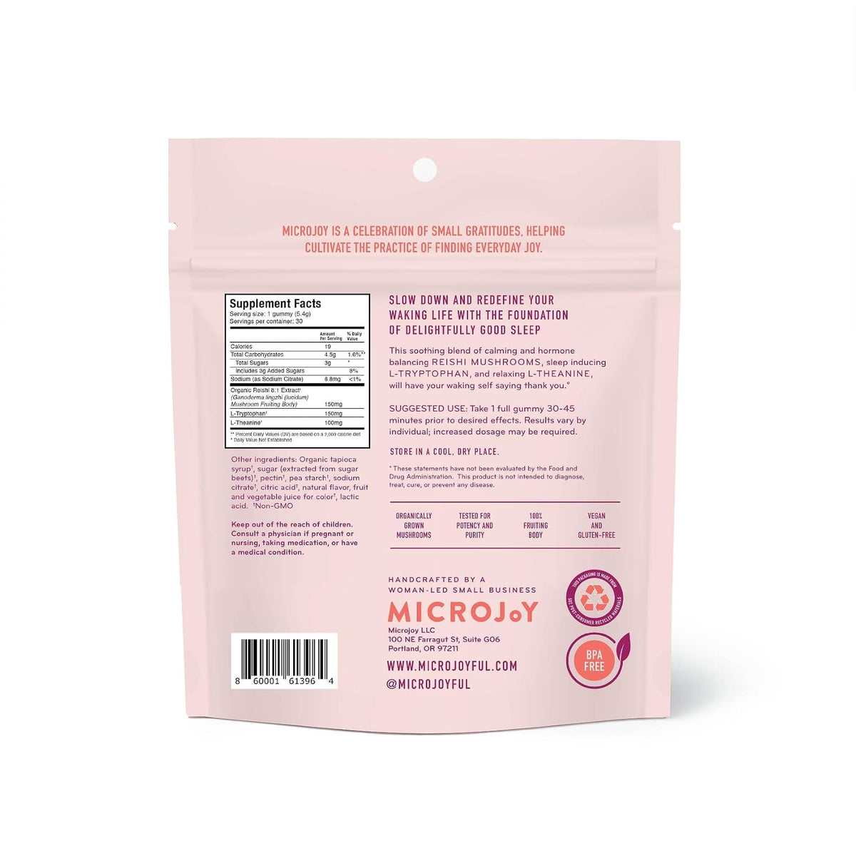 natural sleep aid with reishi