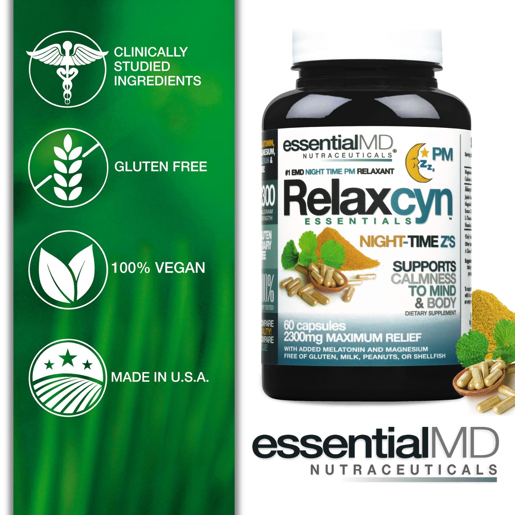 natural sleep aid with Relaxcyn PM