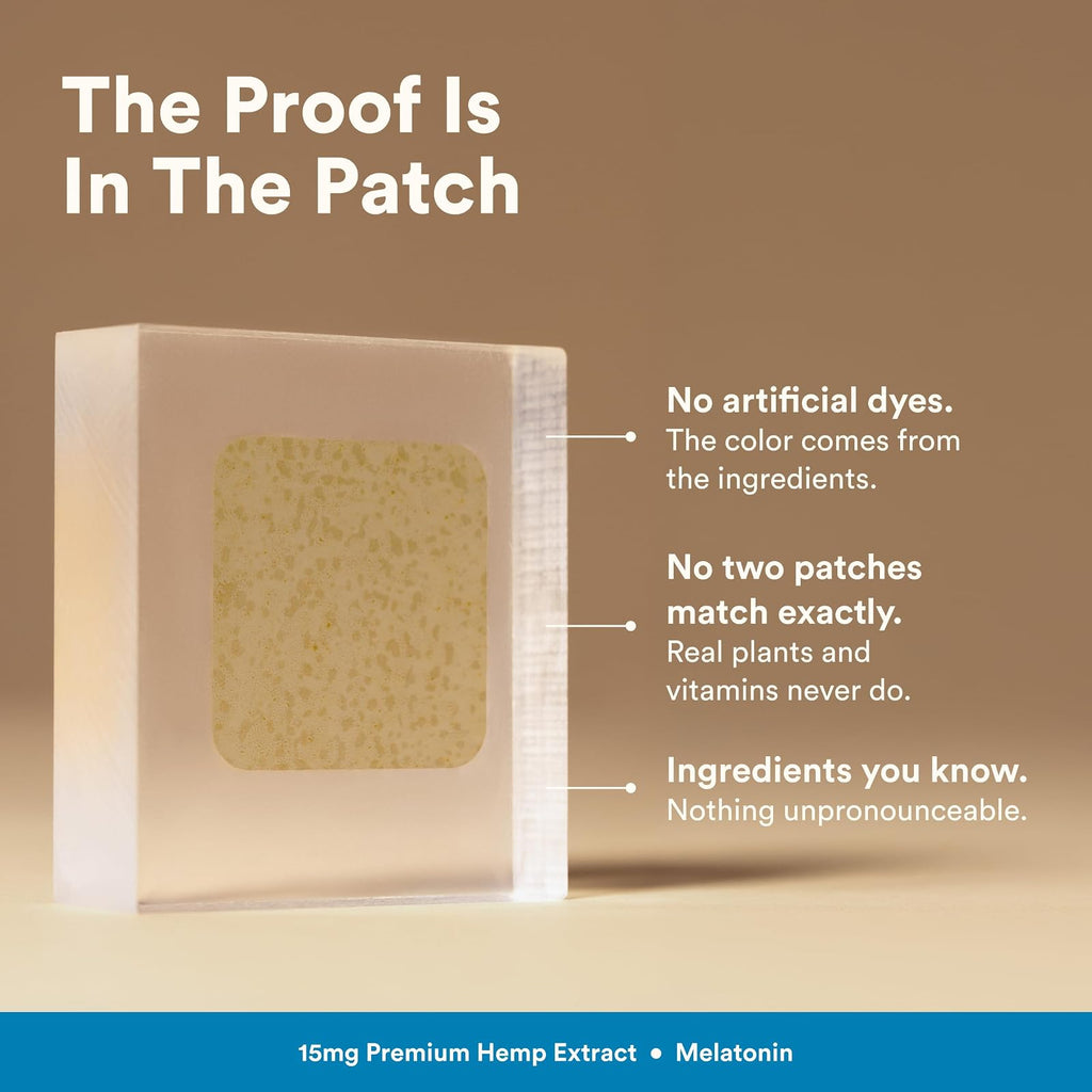 Natural sleep aid with The Good Patch