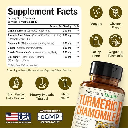 natural sleep aid with turmeric