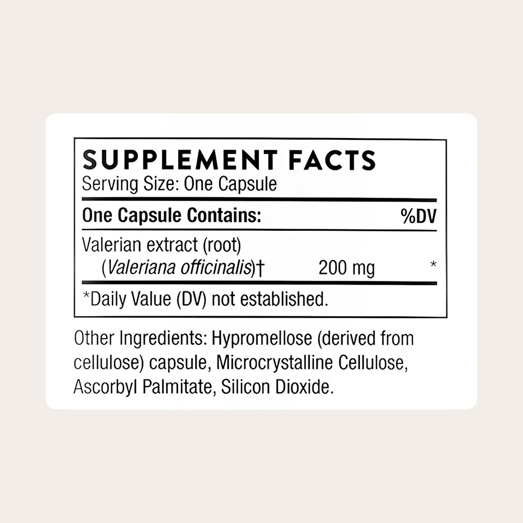 natural sleep aid with Valerian Root