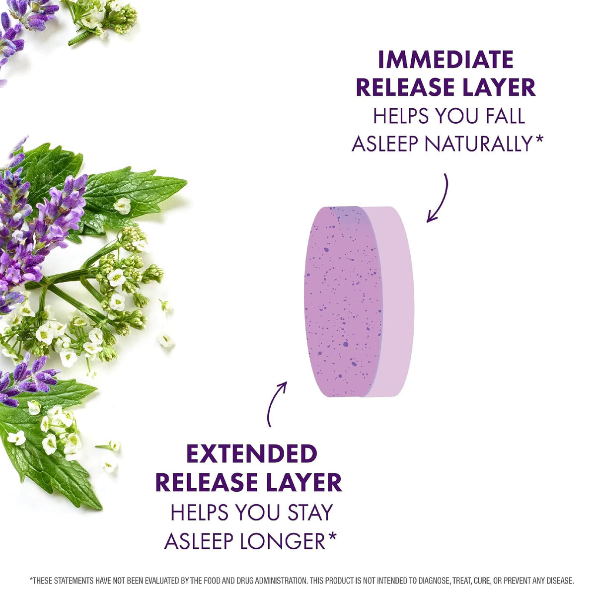 Natural sleep blend for relaxation