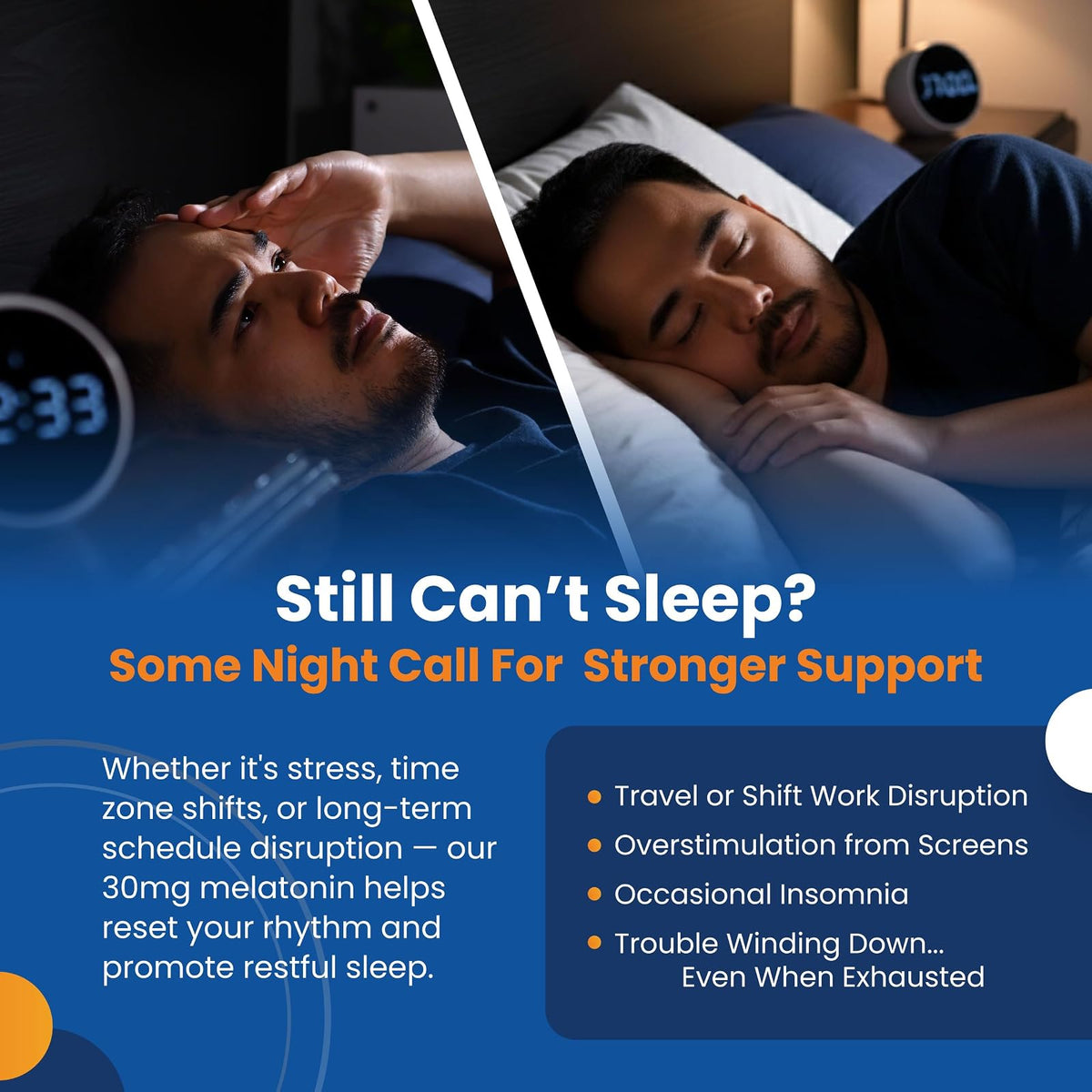 Natural sleep blend for restful nights