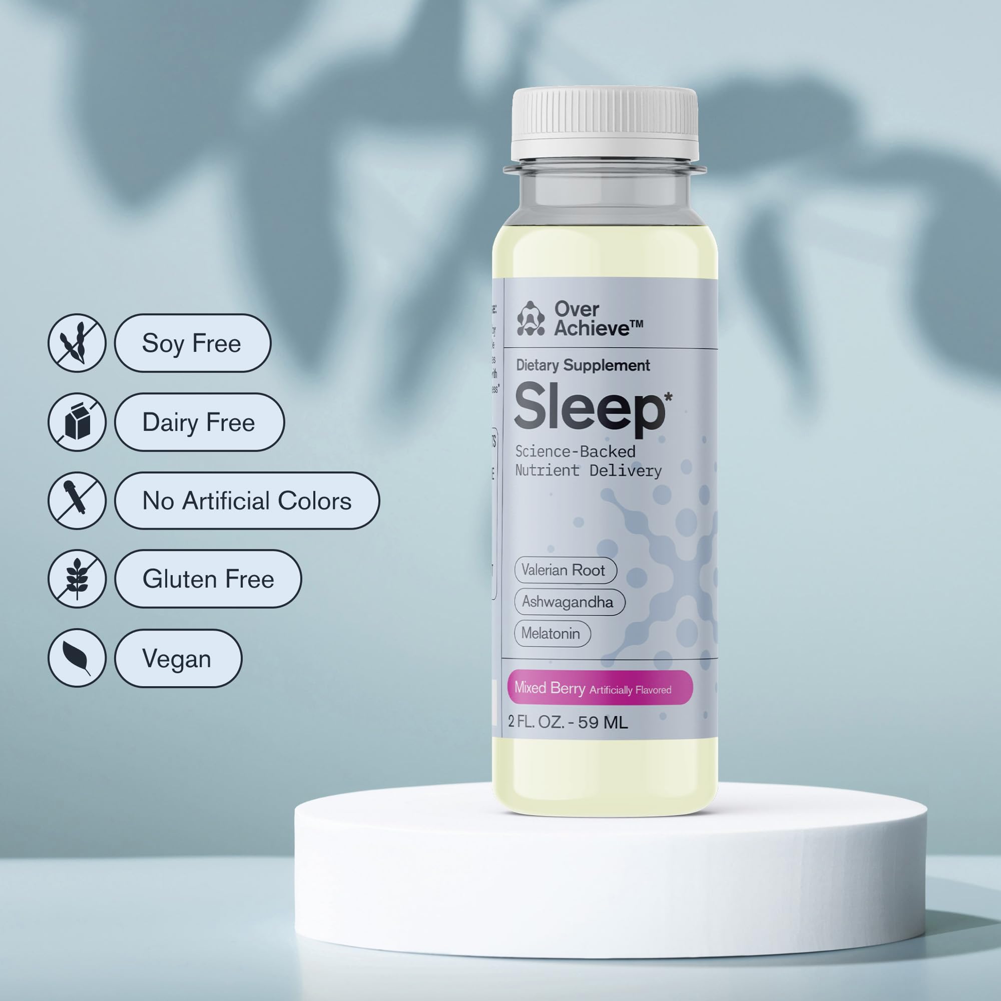 natural sleep drink with melatonin