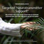 Natural sleep solution with melatonin