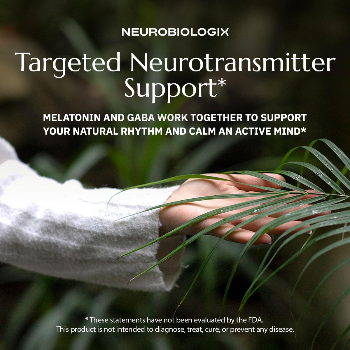 Natural sleep solution with melatonin