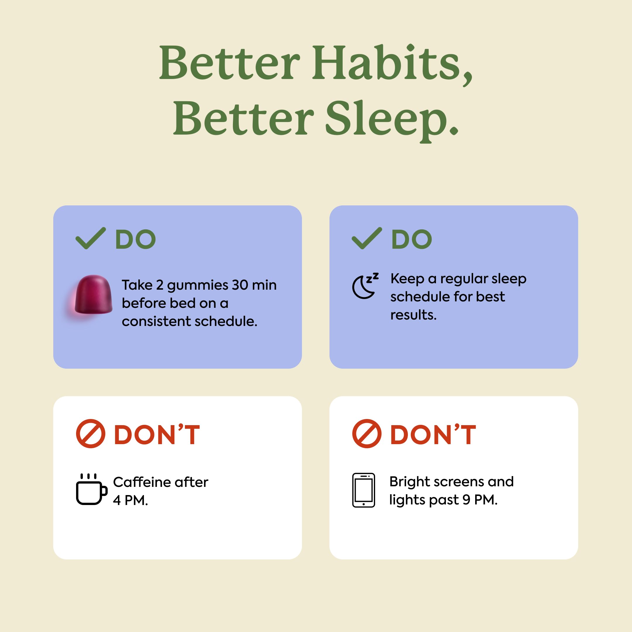 Natural sleep solution with Plant People gummies