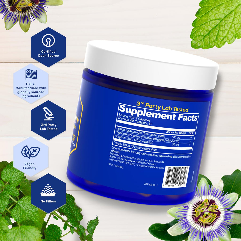 Natural sleep supplement for restful nights