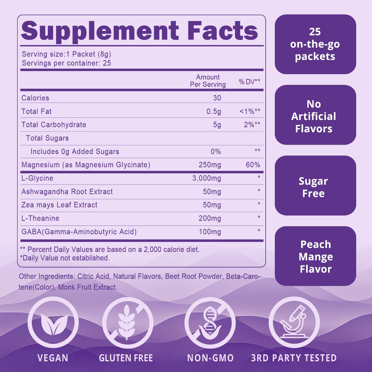 natural sleep support drink mix