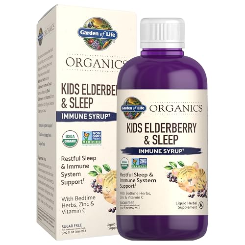 natural sleep support elderberry syrup