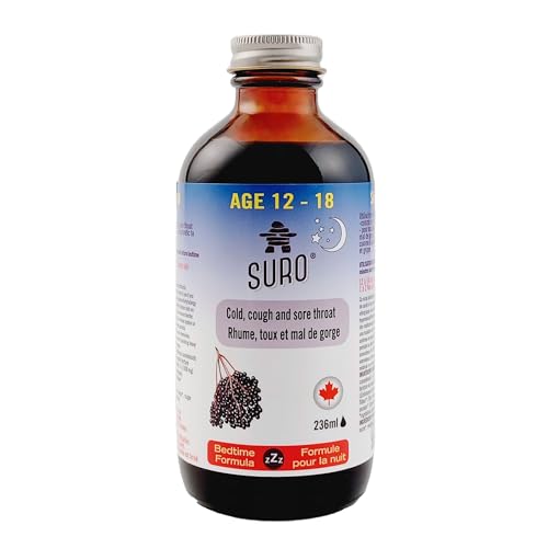 Natural sleep support elderberry syrup