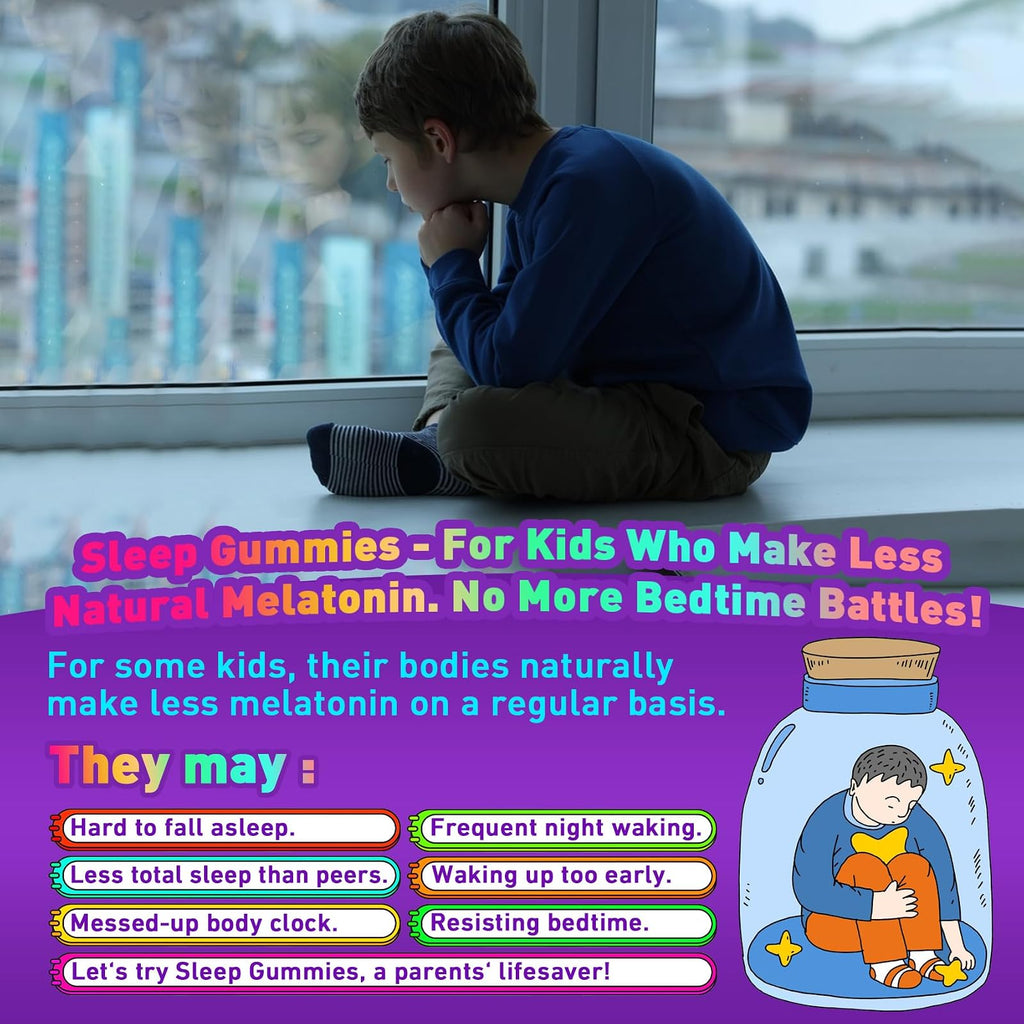 natural sleep support for kids
