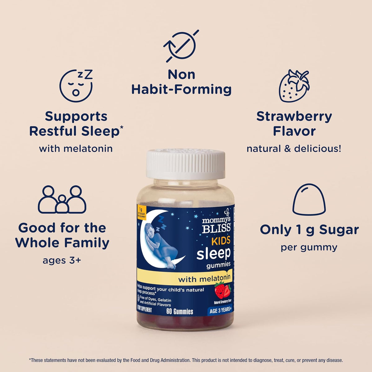natural sleep support for kids
