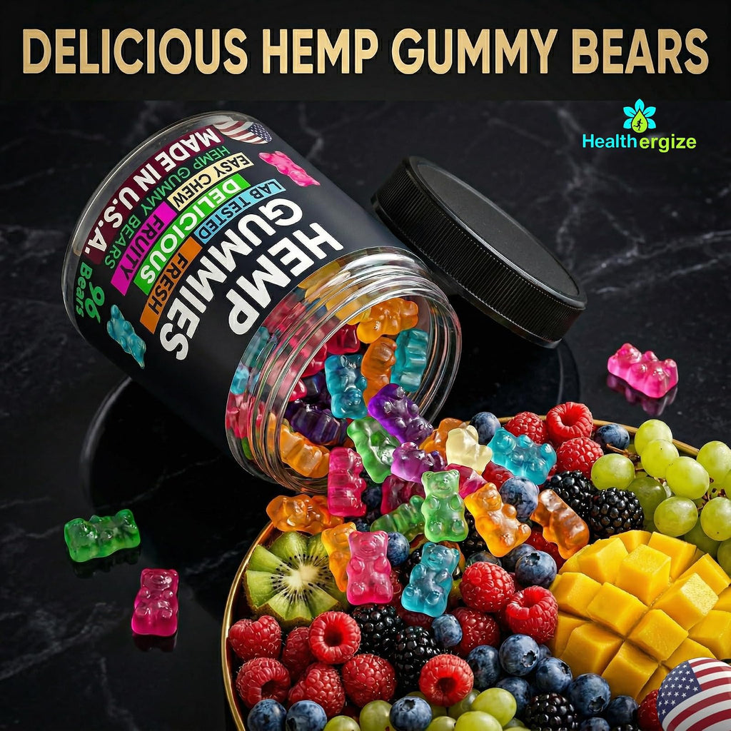 Natural sleep support gummy bears